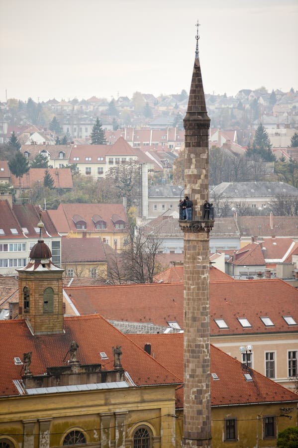 Turkish Minaret in Hungary stock image. Image of egypt - 29742155