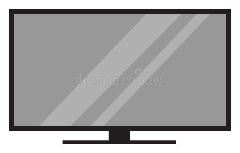 Big Led Tv Isolated White Background Stock Illustrations – 108 Big Led ...