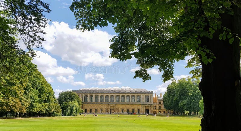 A Big University in Cambridge Editorial Photo - Image of work, campus ...