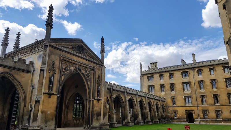 A Big University in Cambridge Editorial Photography - Image of green ...