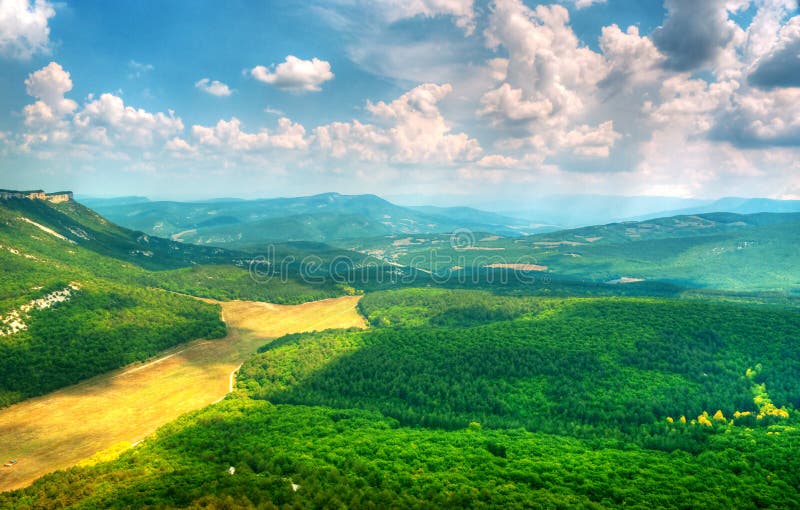 Big valley stock photo. Image of calm, edge, environment - 12084208