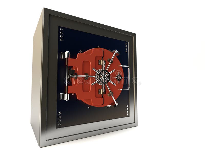 Big Vault stock illustration. Illustration of giant, door - 37778901