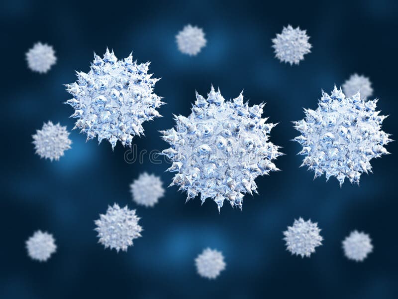 Big virus cells stock illustration. Illustration of circle - 26254521