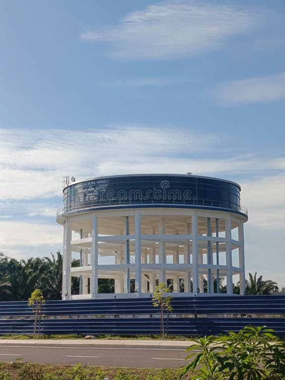 Big Water Tank by Mega Gallons Stock Image - Image of mega, water ...