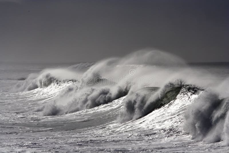 Big wave stock photo. Image of atlantic, foam, power - 14455996