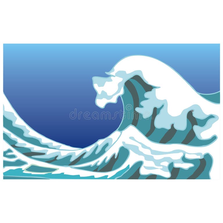 Ocean Wave Cartoon Clip Art Stock Illustrations – 3,202 Ocean Wave ...