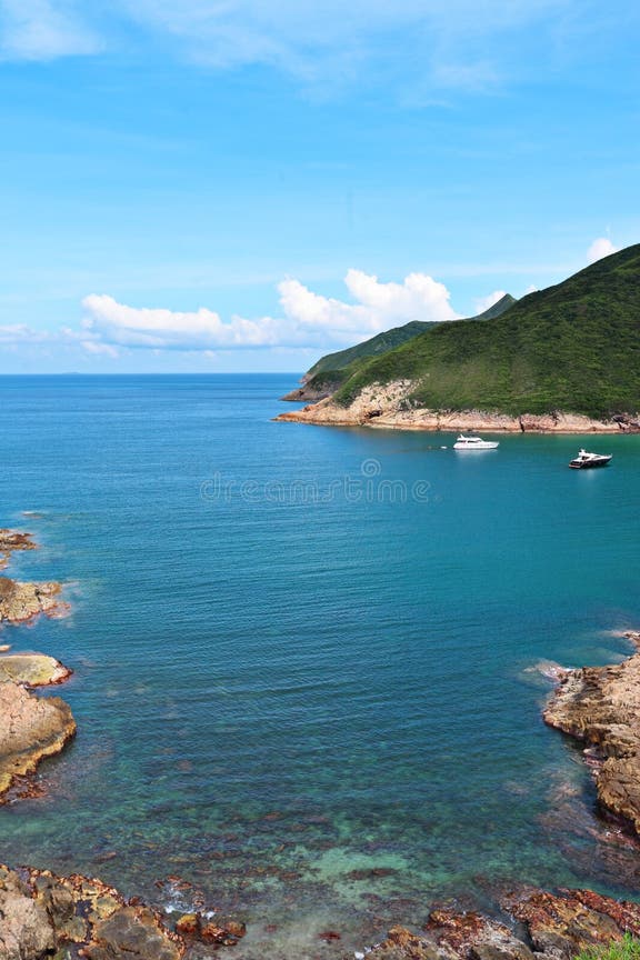 Big Wave bay stock photo. Image of ocean, hongkong, island - 20599114
