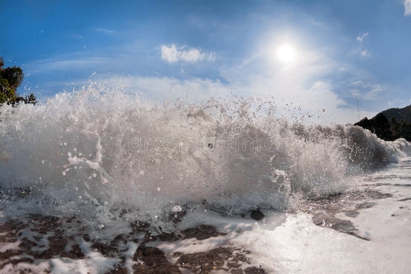 Water Splash stock image. Image of smash, nature, black - 79281