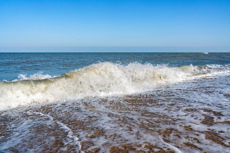 Big Wave Splash on the Ocean Shore Stock Image - Image of island ...