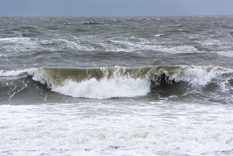 Big Wave, North Sea, German Sea, Sylt, Germany Stock Image - Image of ...