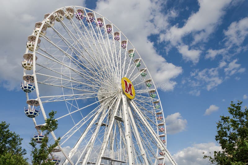 Big wheel stock photo. Image of round, structure, metal - 42236778
