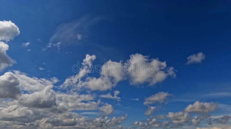 Big White Cumulus Clouds Nice Sky Bg - Photo of Nature Stock ...