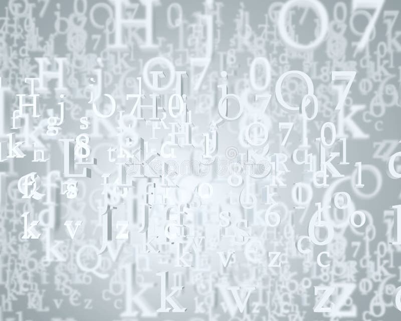 Big white letters stock image. Image of text, study, design - 42159437