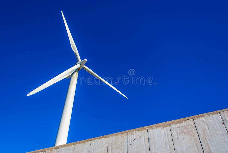 Power Plant Using Renewable Solar Energy with Sun Stock Photo - Image ...