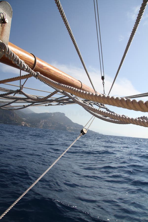 Big white sail stock image. Image of activity, blue, action - 57607553