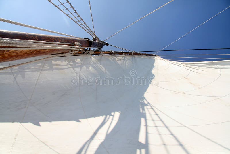 Big white sail stock image. Image of activity, blue, action - 57607553