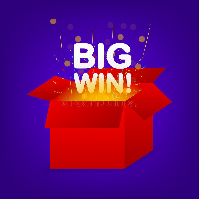 Big Win Icon for Banner Design. Casino Jackpot Stock Vector ...