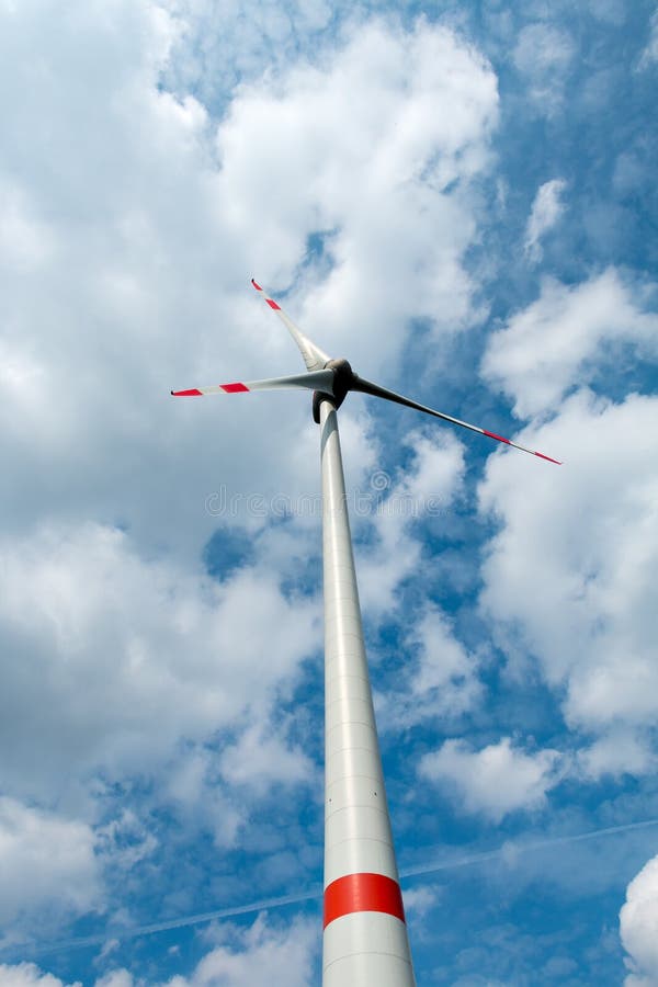 Big Wind Turbine stock image. Image of save, renewable - 70019547