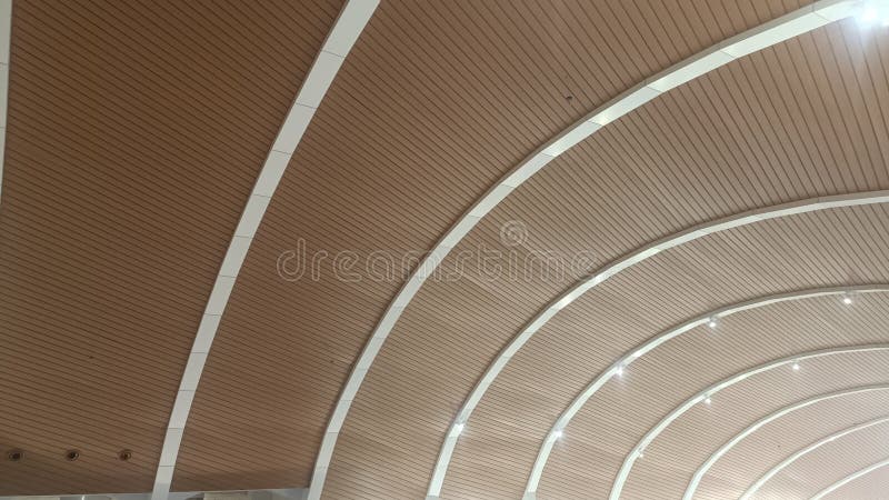 Big wood pattern ceiling stock photo. Image of wing - 333012796