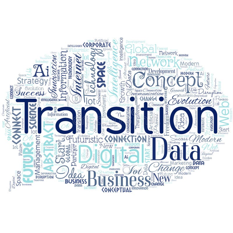 Big Word Cloud in the Shape of Dialog Box with Word Transition ...