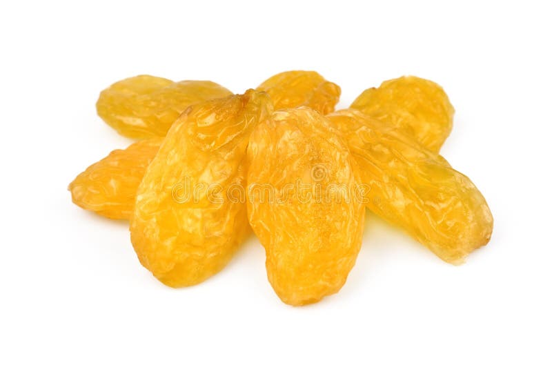 Big yellow raisins stock photo. Image of isolated, heap - 31205662