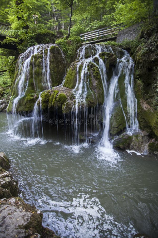 Bigar Cascade Falls, Romania Stock Image - Image of hiking, outdoor ...