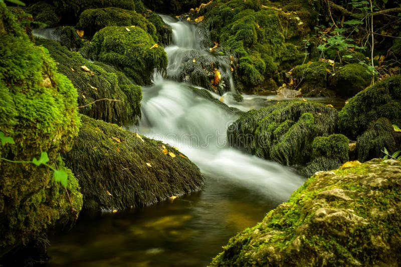 Bigar Cascade Falls, Romania Stock Image - Image of hiking, outdoor ...