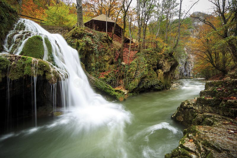 Bigar waterfall,Romania stock image. Image of nature - 46964941