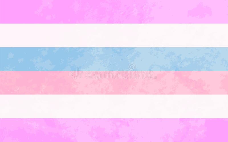 Bigender Sign, Bigender Pride Flag Stock Illustration - Illustration of ...