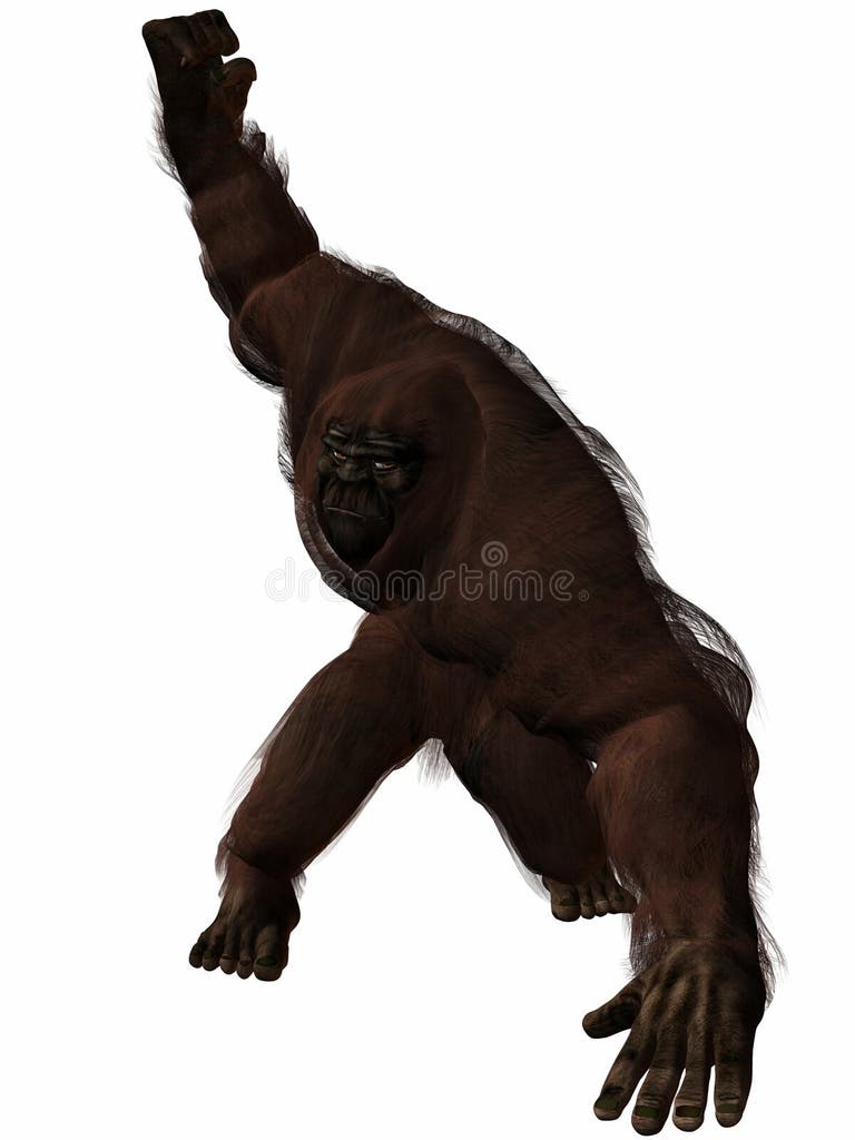 Bigfoot Shadow Stock Illustrations – 46 Bigfoot Shadow Stock ...