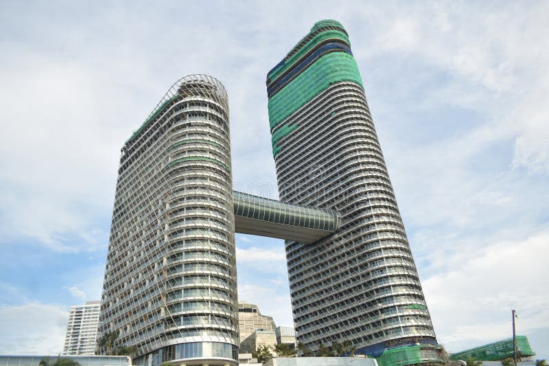 The Biggest Building in Colombo Sri Lanka Landmark Stock Photo - Image ...