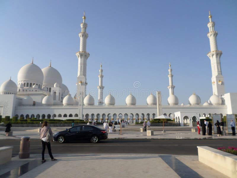 The Biggest Mosque of the World. Editorial Photography - Image of ...
