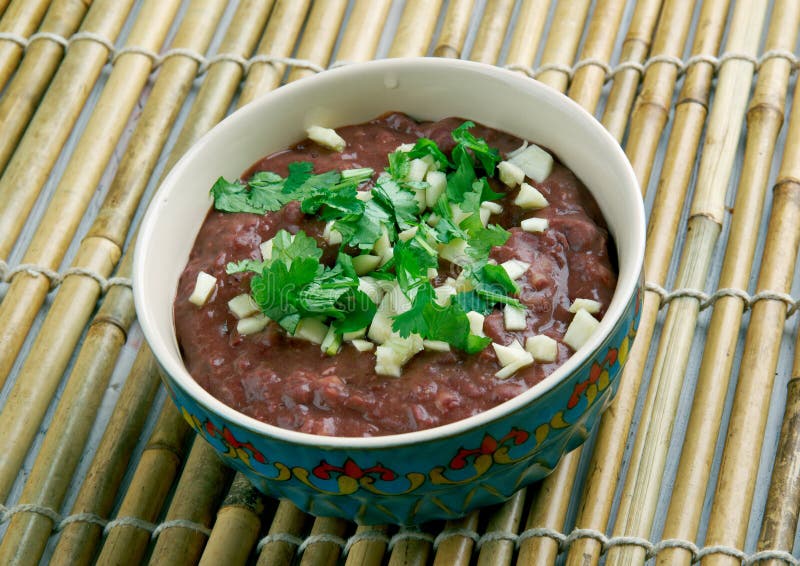 Bigilla stock photo. Image of breakfast, broad, bigilla - 61505752