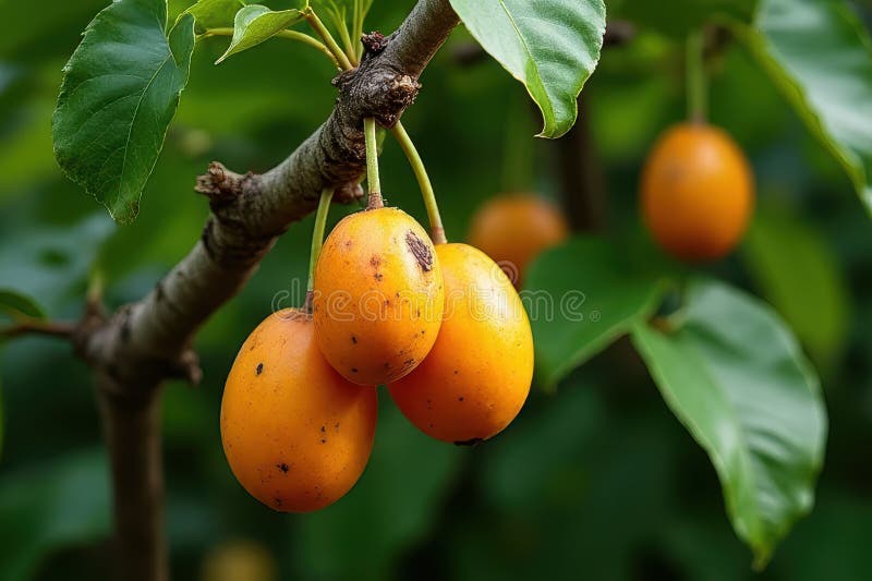 Bignay Fruit in a Tropical Setting Stock Illustration - Illustration of ...