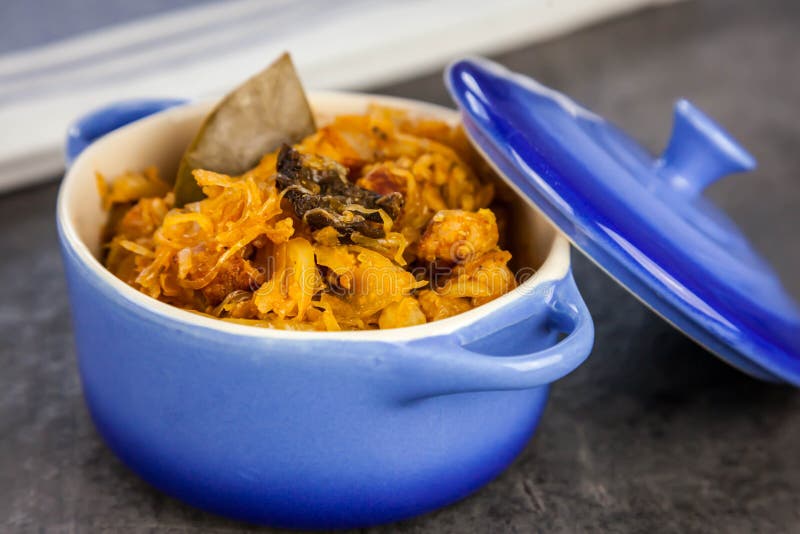 Bigos-traditioneel Pools Gerecht Stock Afbeelding - Image of goelasj ...