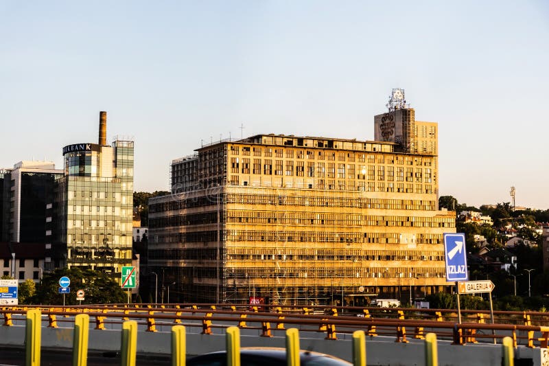 BIGZ building editorial photo. Image of boulevard, vojvode - 269524606