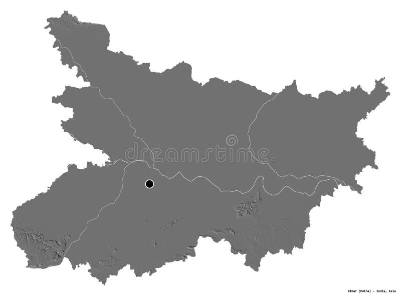 BIHAR STATE MAP OM SYMBOL HINDU Stock Illustration - Illustration of ...