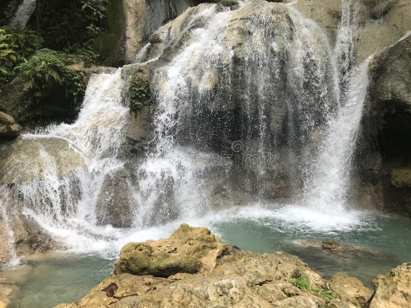 Beach View in Nusi Island Nabire Papua Indonesia Stock Photo - Image of ...