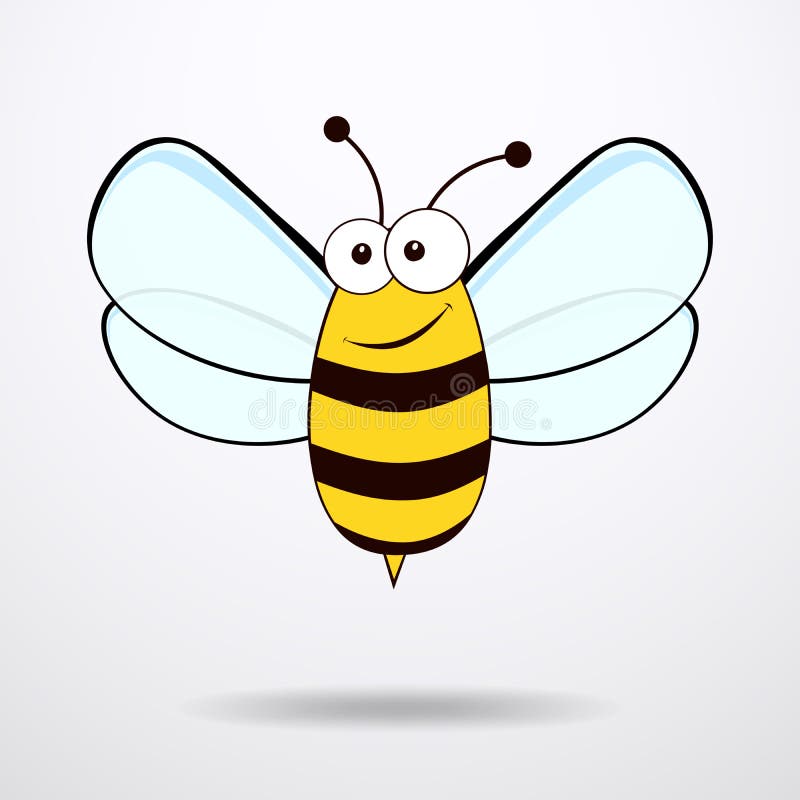 Bij - illustratie stock illustratie. Illustration of bijenkorf - 69303017