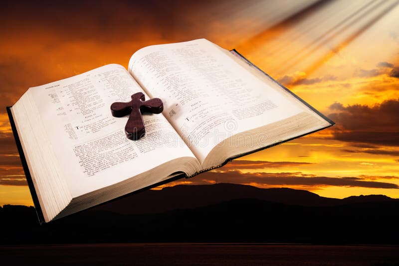 De Bijbel stock afbeelding. Image of christen, doopsel - 65780573