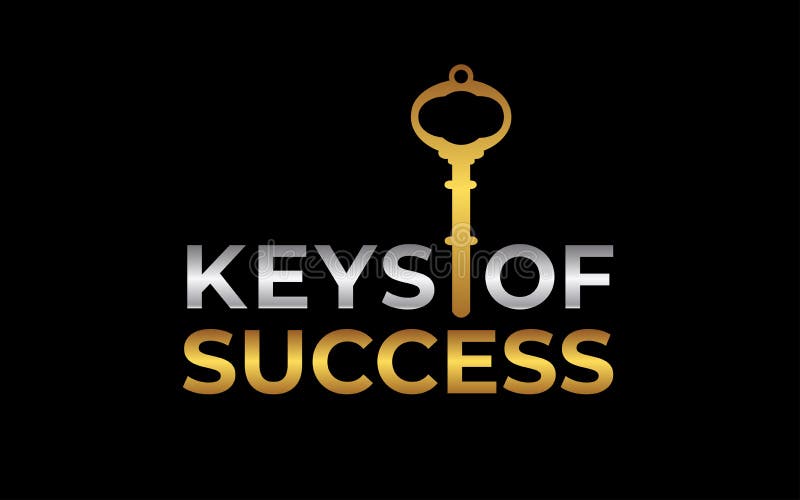 Illustration Vector Graphic of the Road To Success with Keys Logo ...
