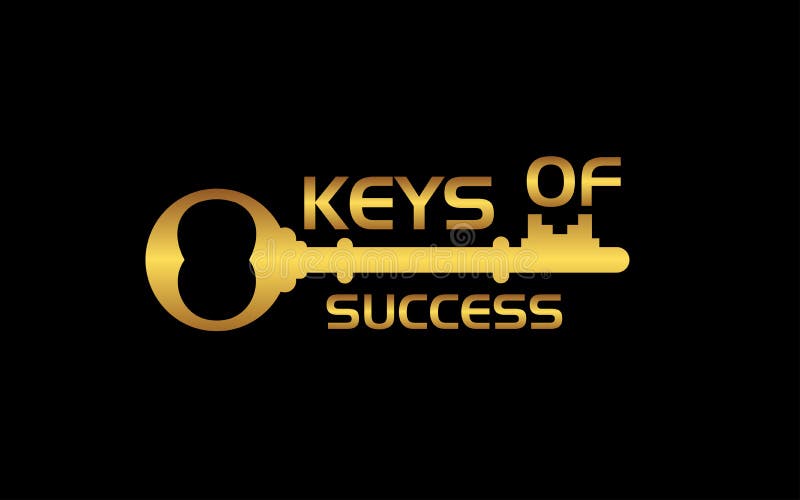 Illustration Vector Graphic of the Road To Success with Keys Logo ...