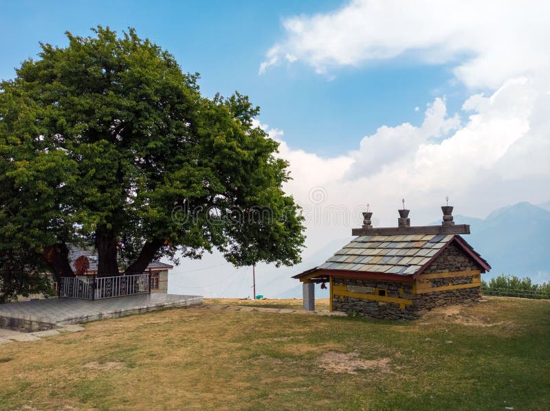 Bijli Mahadev hindu Temple stock photo. Image of beautiful - 267554146