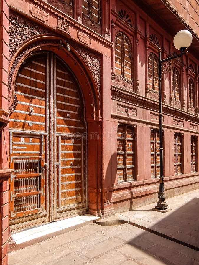 Traditional Architecture of Bikaner Editorial Image - Image of asian ...