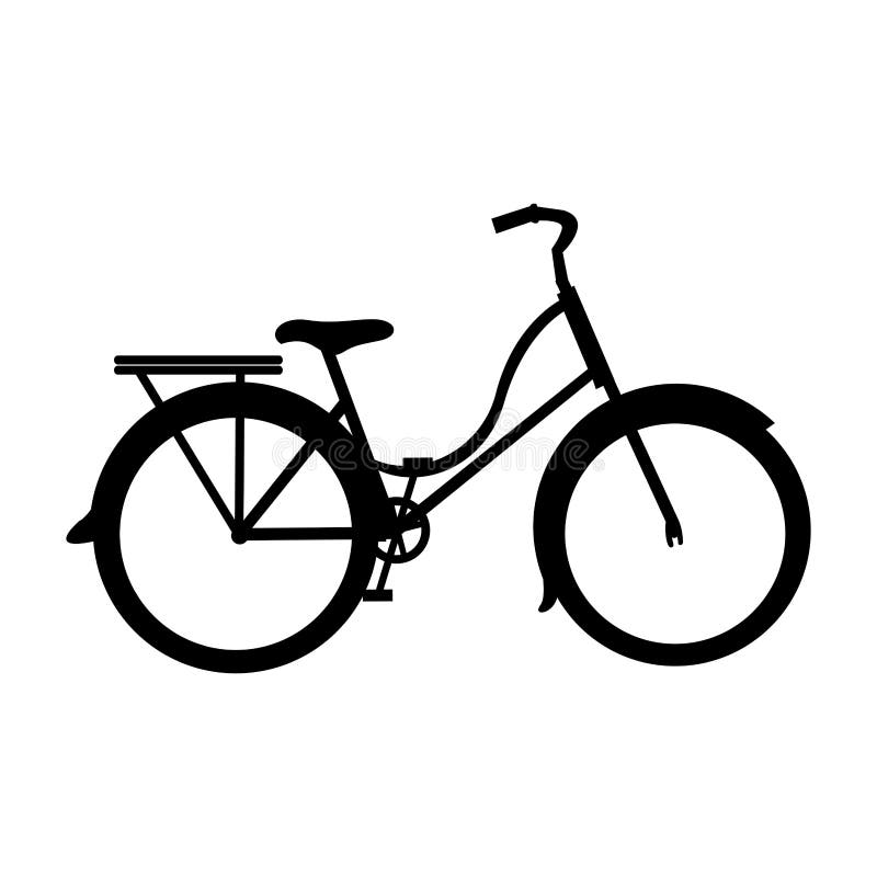 Bike or Bicycle Pictogram Icon Image Stock Vector - Illustration of ...