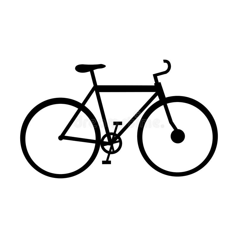 Bike or Bicycle Pictogram Icon Image Stock Vector - Illustration of ...