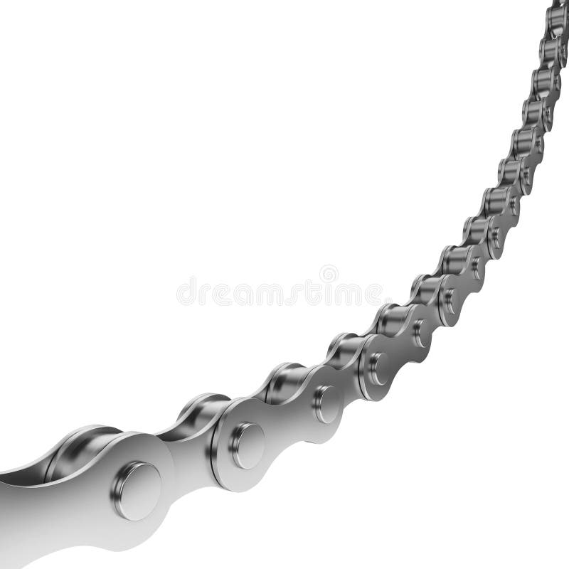 Bike chain stock illustration. Illustration of connection - 45270171