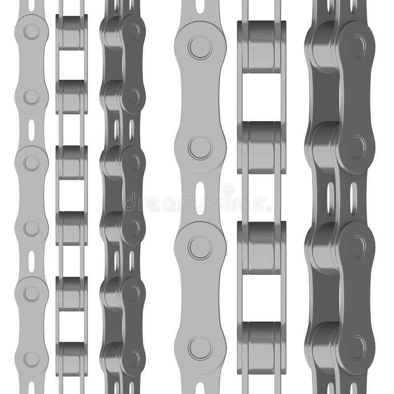 Seamless chain stock vector. Illustration of link, bicycle - 22887939