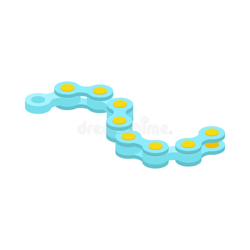 Bike Chain Icon, Cartoon Style Stock Vector - Illustration of cartoon ...