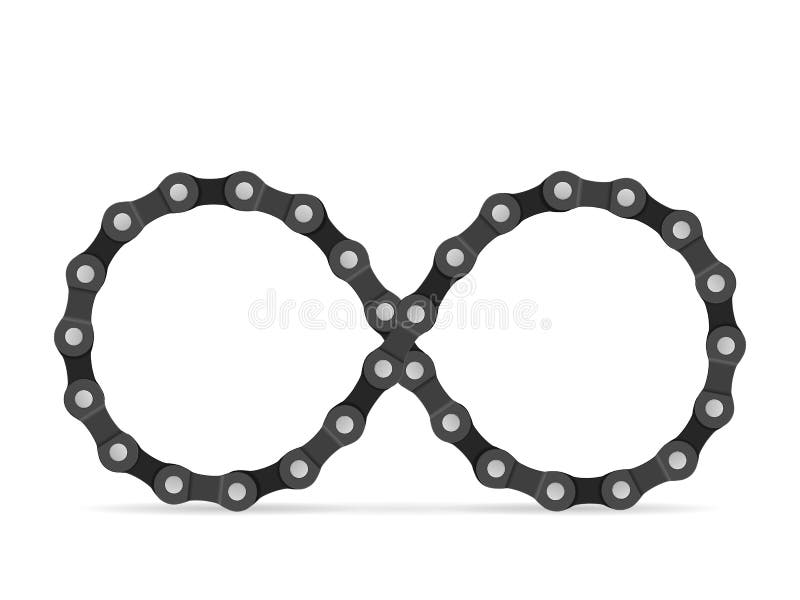 Chain Link Infinity Sign Tattoo